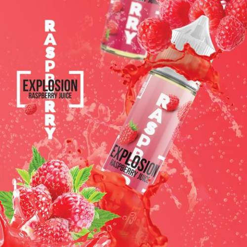 Explosion - Raspberry Juice 120ML 3MG - House of Clouds