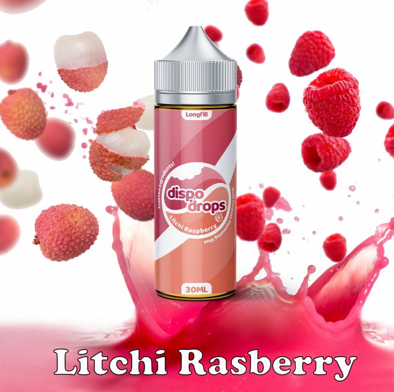 Dispo Drops - Litchi Raspberry 120ml 2mg - House of Clouds