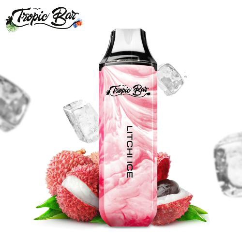 Tropic Bar 10 000puff Disposable 5% Nic - Litchi Ice - House of Clouds