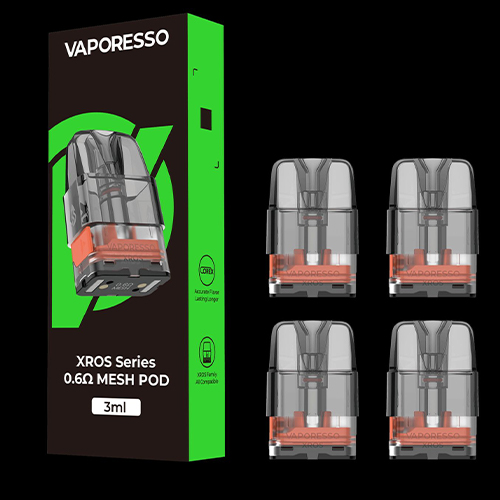 Vaporesso Xros Series 0.6ohm Mesh Pod 3ml - House of Clouds