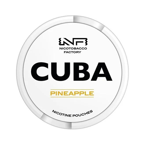 Cuba White Snus - Pineapple Nicotine Pouches 16mg - House of Clouds