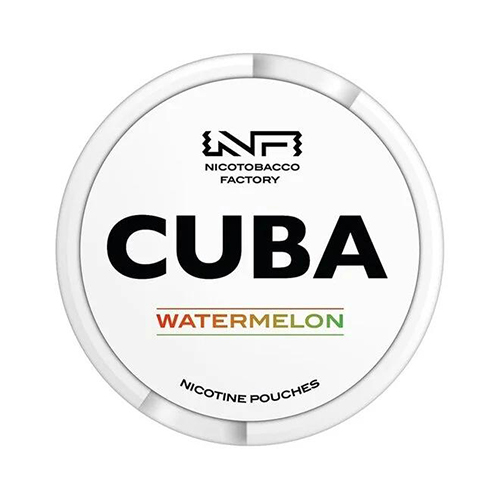 Cuba White Snus - Watermelon Nicotine Pouches 16mg - House of Clouds