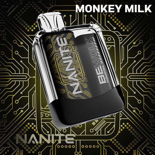 Bewolk Nanite Disposable Vape 5% - 2500puffs Monkey Milk - House of Clouds