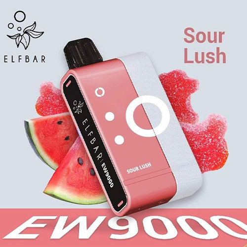 Elf Bar EW9000 Disposable Pod Kit 5% - Sour Lush - House of Clouds