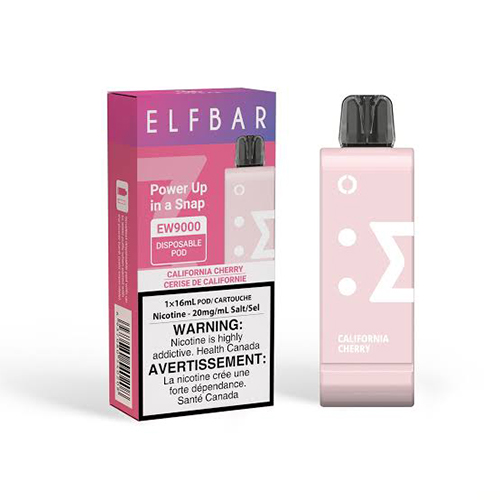 Elf Bar EW9000 Disposable Pod 5% - California Cherry - House of Clouds