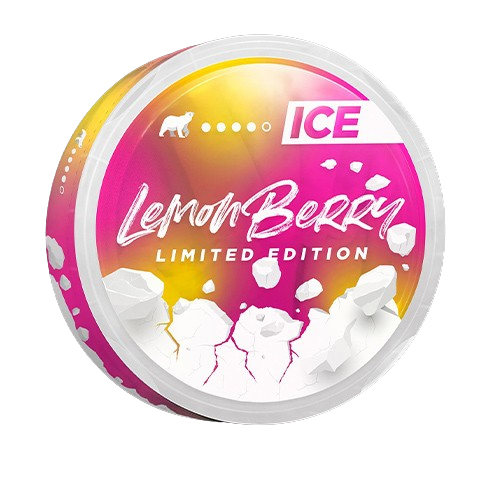 ICE Snus - Lemon Berry 12mg Nicotine Pouches - House of Clouds
