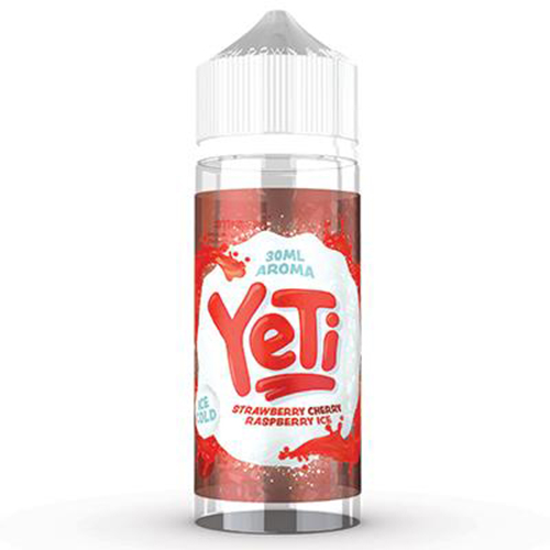Yeti - Strawberry Cherry Raspberry Ice 120ml 3mg - House of Clouds